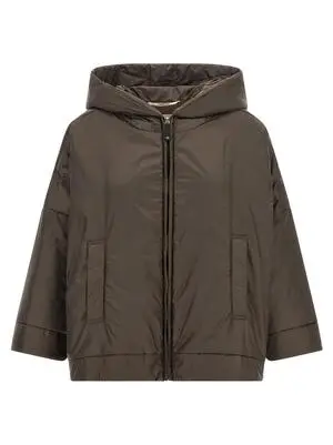 Max Mara MAX MARA THE CUBE MtcFiore Short Jacket Brown
