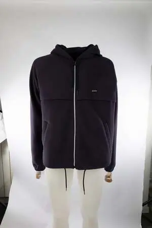 Prada Hooded Zip Up Jacket - Multicolor