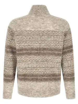 Brunello Cucinelli Nordic Jacquard' Cardigan