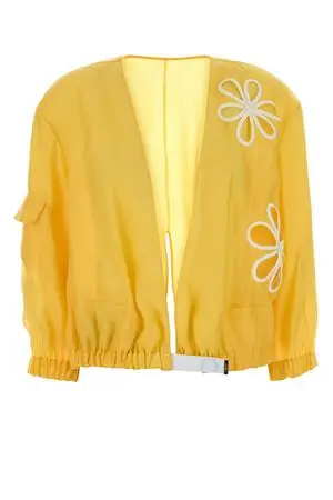 Fendi Organza Jacket - Yellow