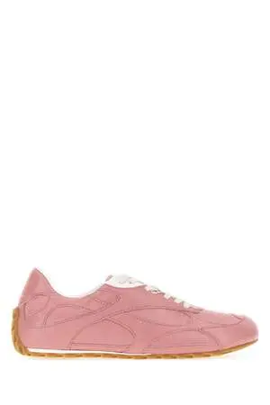 Bottega Veneta Leather Orbit Flash Sneakers - Pink