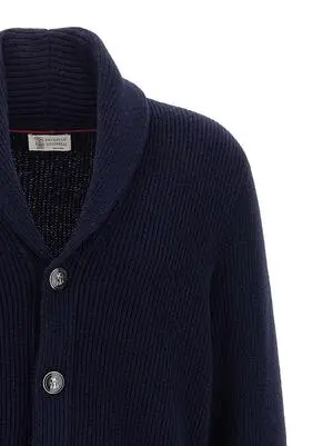 Brunello Cucinelli Malfilé Cotton Cardigan