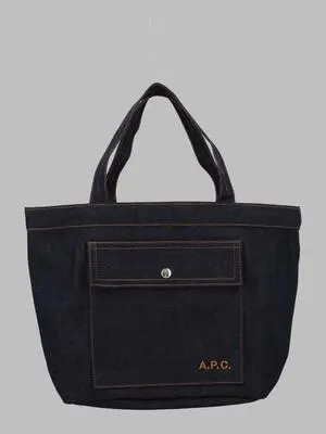 A.p.c. Borsa Tote Jade - Blue