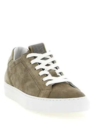 Brunello Cucinelli Precious Loop Sneakers - Gray