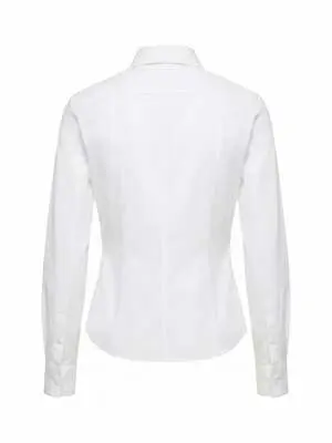 JIL SANDER Cotton Long Sleeve Button Up Shirt