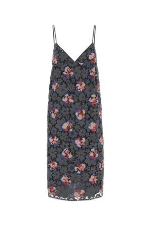 Fendi Printed Lace Dress - Multicolor