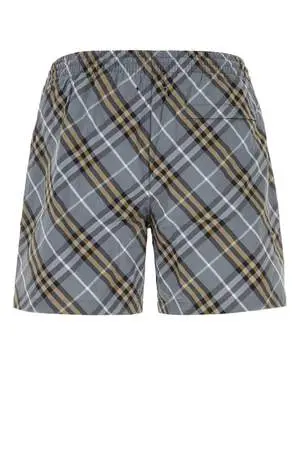 Burberry Printed Nylon Swimming Shorts - Multicolor