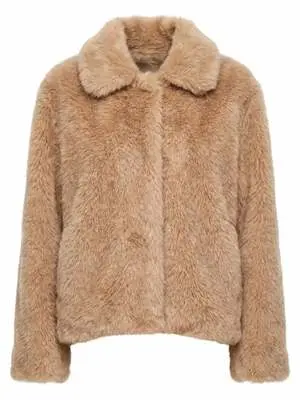 Max Mara S Faux-fur Jacket - Multicolor