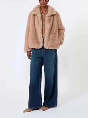 Max Mara S Faux-fur Jacket - Multicolor