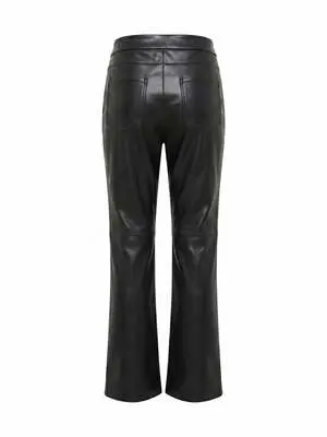 Max Mara S Leather-look Pants
