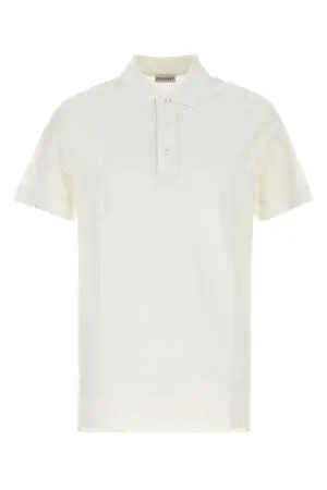 Burberry Piquet Polo Shirt - White