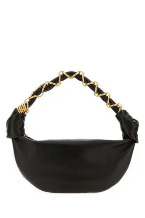 Saint Laurent Leather Mini Amalia Shoulder Bag - Black