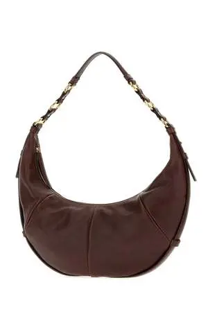 Saint Laurent Leather Shopping Bag - Brown