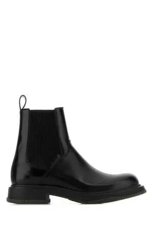 Gucci Leather Ankle Boots