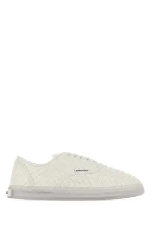 Bottega Veneta Nappa Leather Serena Sneakers - White