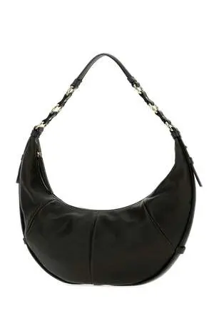 Saint Laurent Leather Shopping Bag - Black