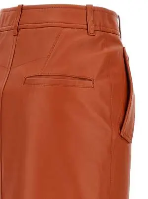 Zimmermann Illustration Midi Skirt - Orange
