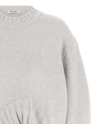 Attico Asymmetrical Hem Sweater