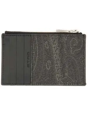 Etro Card Holder Arnica With Pegasus