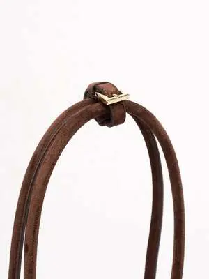 Prada Bonnie Medium Suede Bag - Multicolor