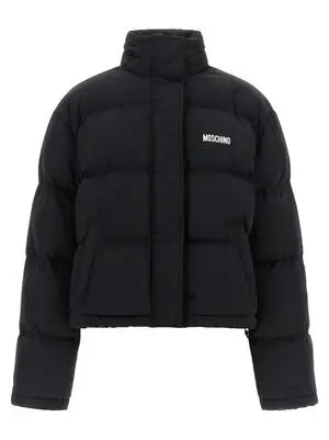 Moschino Smiley' Bomber Jacket - Black