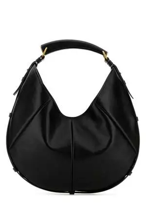 Saint Laurent SAINT LAURENT Leather Shoulder Bag Black