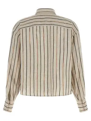 Brunello Cucinelli Sparkling Stripes' Shirt