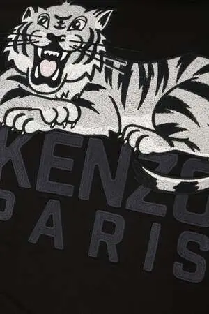 Kenzo Embroidered Tiger Hoodie Sweatshirt
