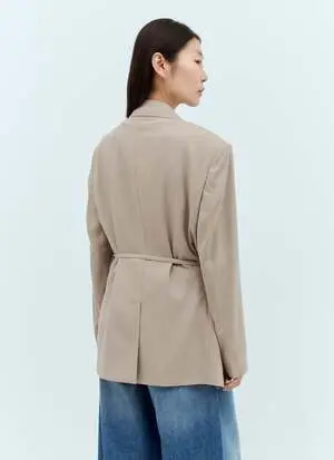 Acne Studios Peak Lapels Belted Blazer