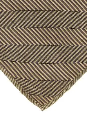 Brunello Cucinelli Chevron Pocket Clutch