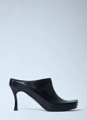Balenciaga Scholl Mules - Black