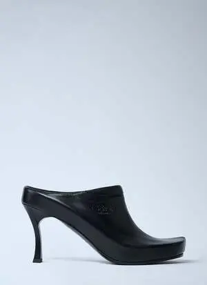 Balenciaga Scholl Mules - Black