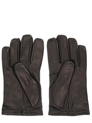 Our Legacy Leather Gloves - Black