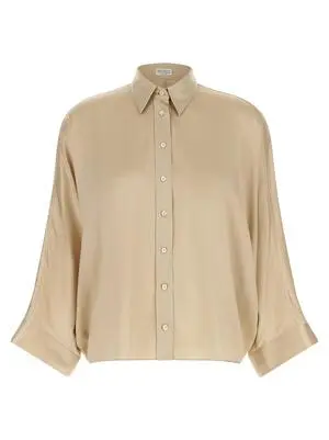 Brunello Cucinelli Monile' Satin Shirt
