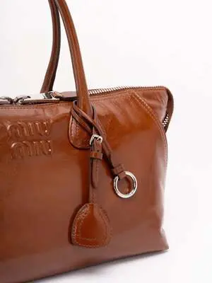 Miu Miu Shiny Leather Bag - Multicolor