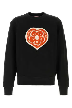 Kenzo Cotton Sweatshirt - Black