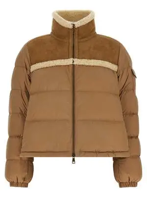 Moncler Aurore' Down Jacket - Cream