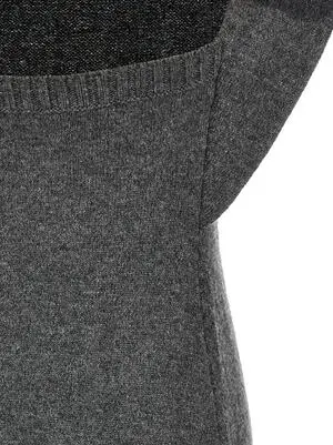 COURREGES Over The Shoulder Drapè Dress