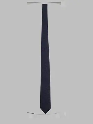 Giorgio Armani Cravatta In Seta Jacquard - Blue