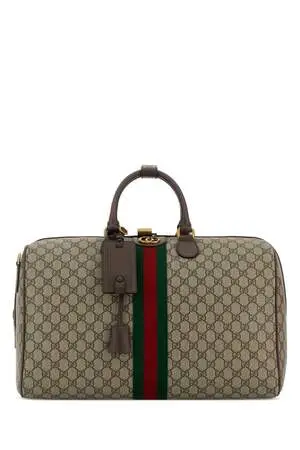 Gucci Printed Canvas Savoy Travel Bag - Multicolor