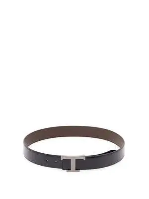 TOD'S T Leather Belt - Multicolor