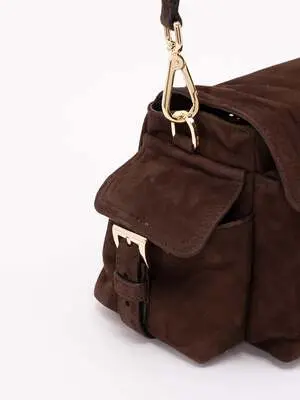 Prada Explore Medium Suede Bag