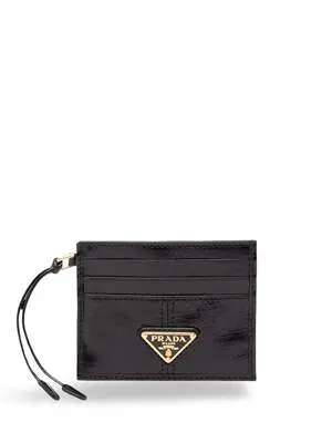 Prada Leather Card Holder - Multicolor
