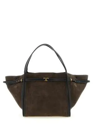 TOD'S Medium 'tim' Shopping Bag - Brown