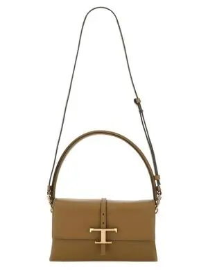 TOD'S Flap Bag T Timeless