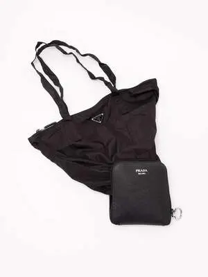 Prada Foldable Re-nylon Tote - Multicolor
