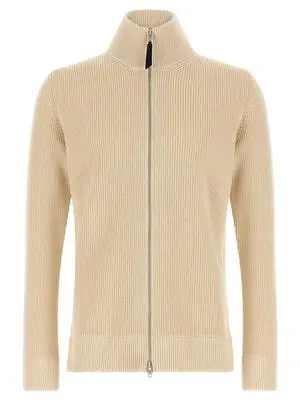 MAISON MARGIELA Ribbed Knit Cardigan - Cream