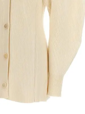 JIL SANDER Ribbed Cardigan