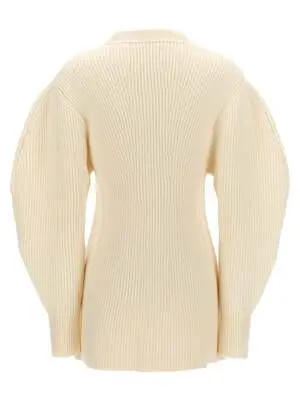 JIL SANDER Ribbed Cardigan