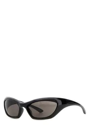 Balenciaga Acetate Racer Sunglasses - Black